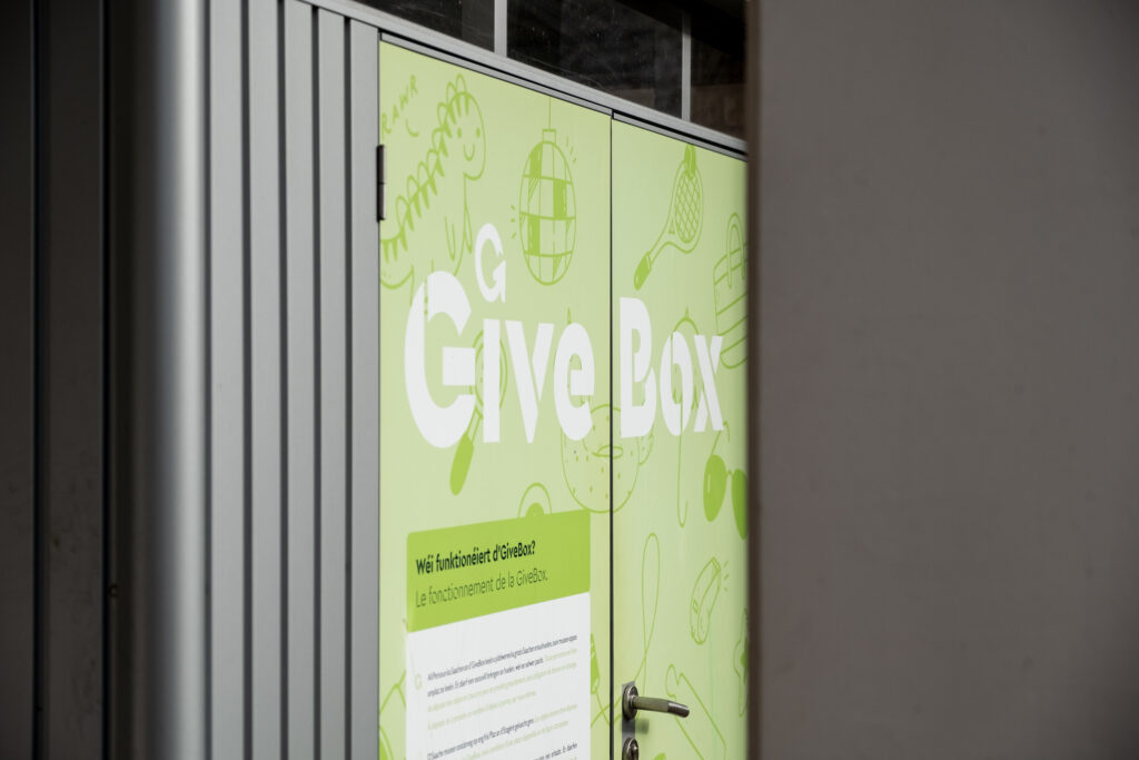 Retour de la GiveBox - Commune de Sanem